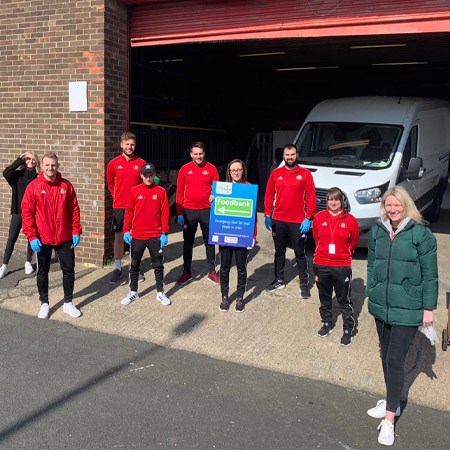 FOUNDATION OF LIGHT SUPPORTS SUNDERLAND FOODBANK