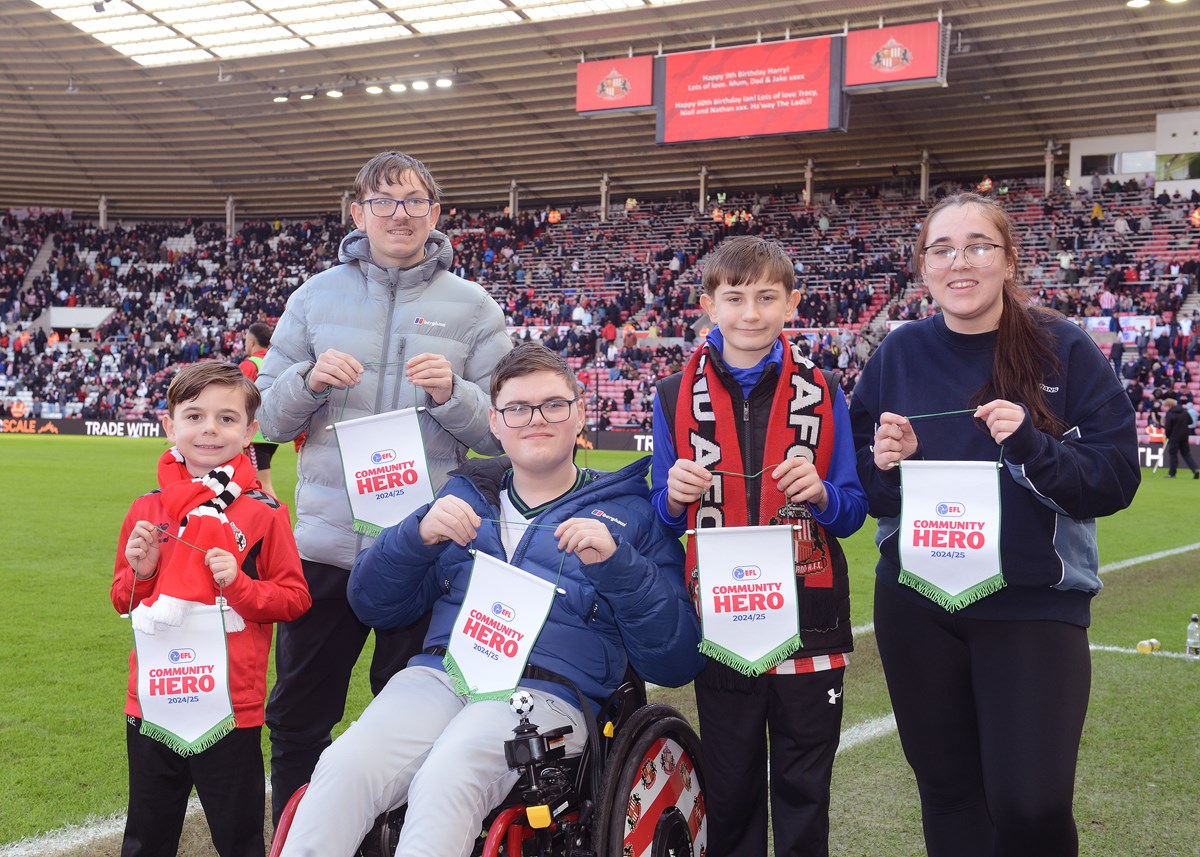 Foundation of Light joins EFL Clubs in celebrating Community Heroes