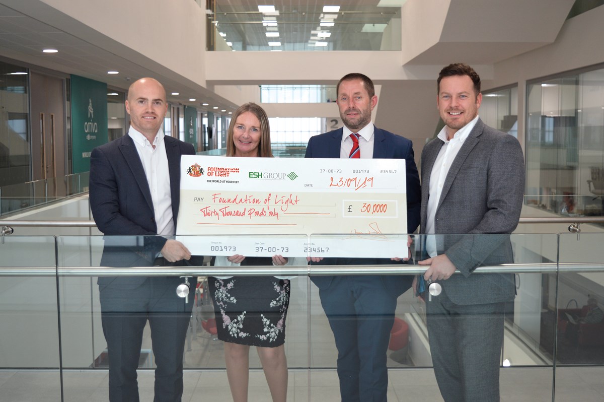 Esh Construction and Foundation of Light build community partnership ...