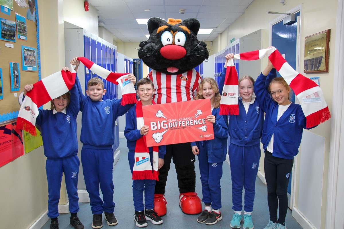 Primary school celebrate Purr-fect Red and White Day
