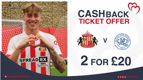 SAFC ticket offer on Foundation of Light Day
