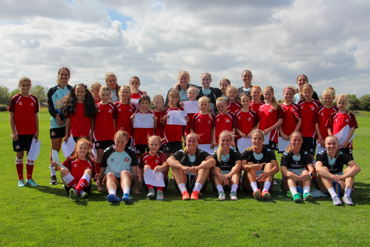 Sunderland AFC Women invite Girls Academy for training ground ...